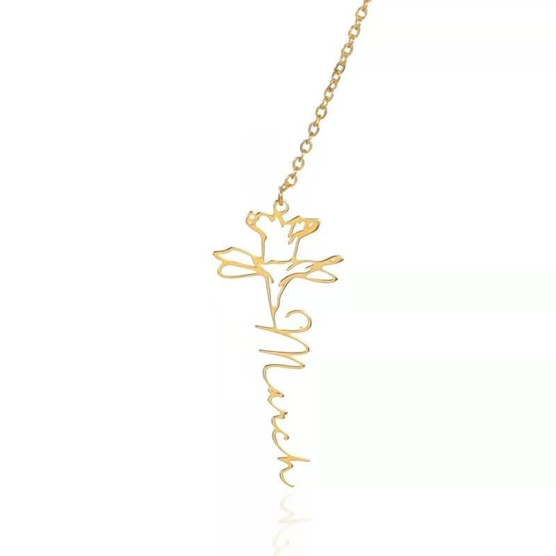 BIRTH FLOWER LEG CHAIN – STAY FANCY