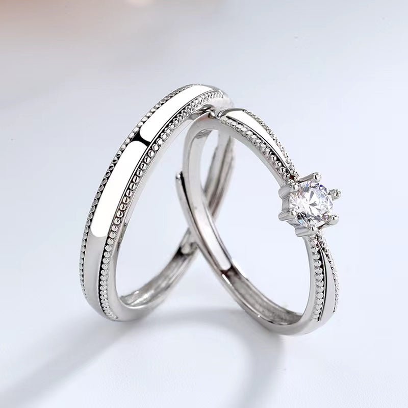 I PROMISE RING SET（925 STERLING SILVER） – STAY FANCY