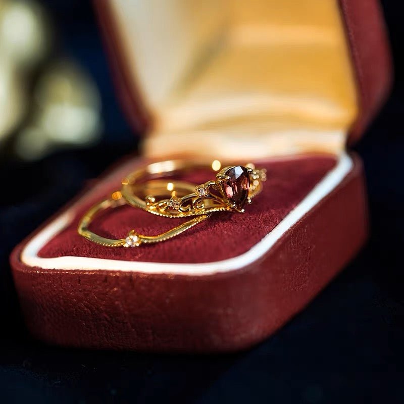 RUBY PRINCESS SET(925 STERLING SILVER) – STAY FANCY