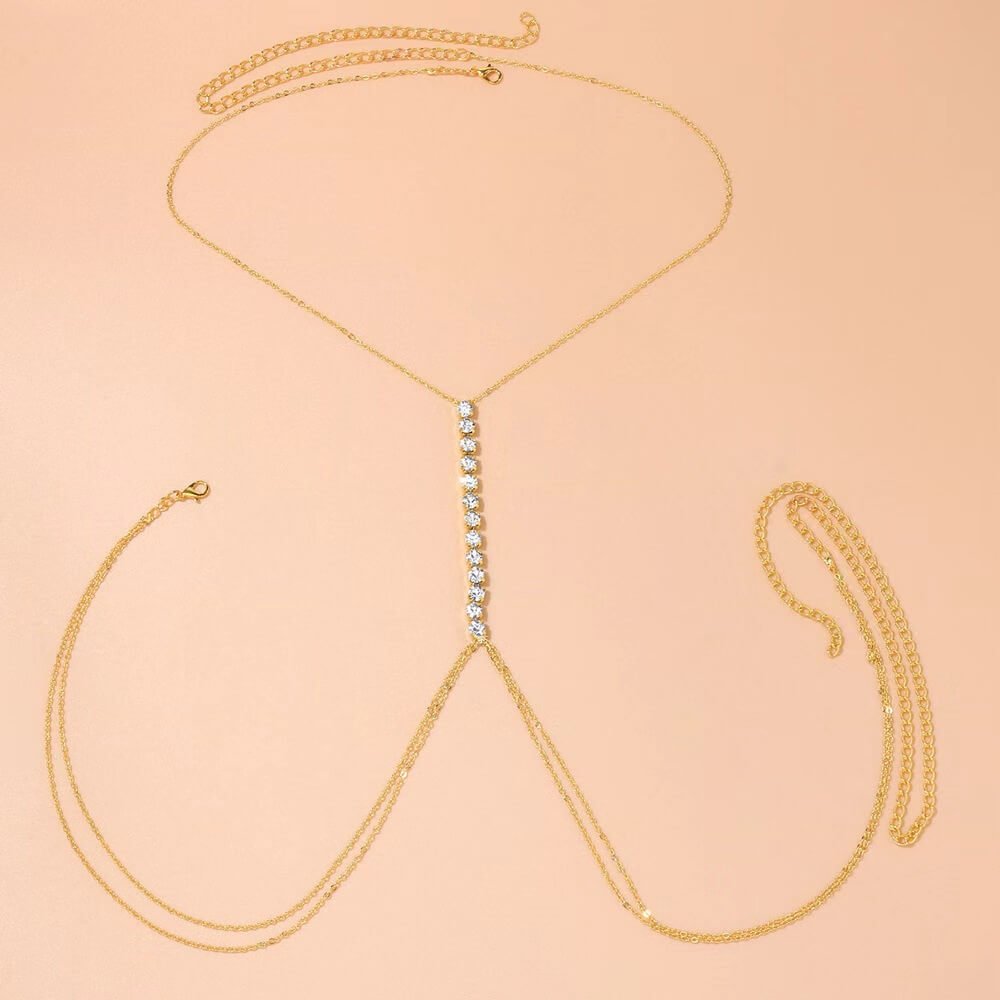 SHINY DIAMOND BODY CHAIN – STAY FANCY