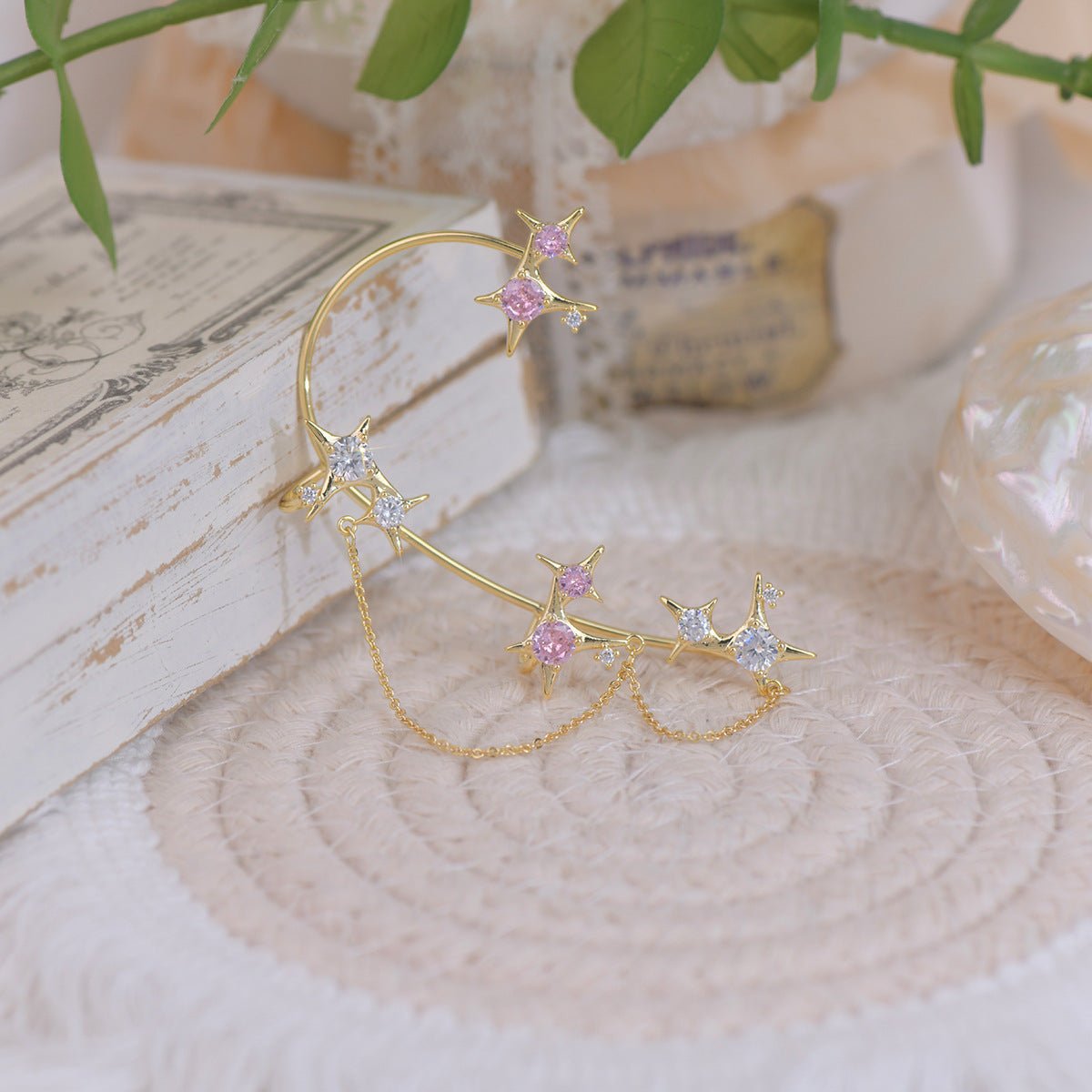 SHOOTING STAR TASSEL EAR CUFF – STAY FANCY